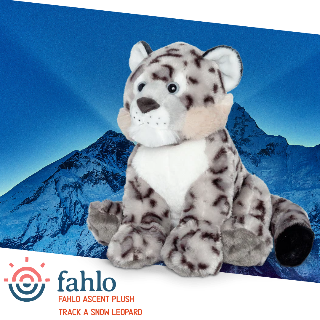 Fahlo Ascent Plush - Track A Snow Leopard | Just-Jonah